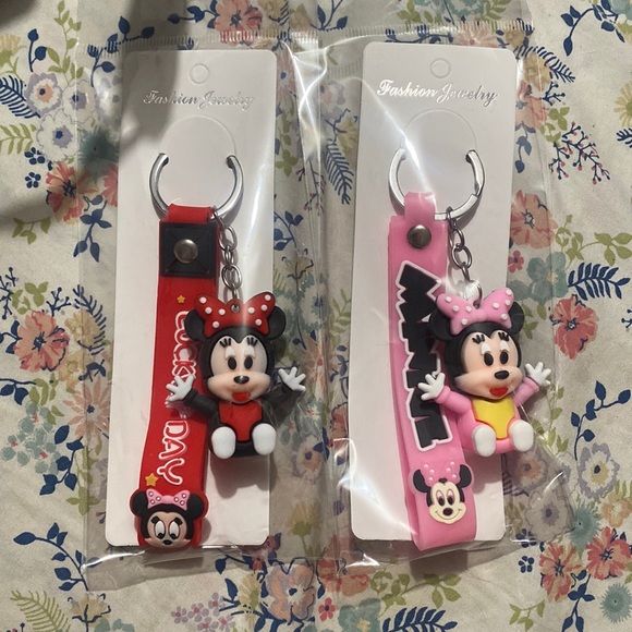 Fashion Jewelry | Accessories | Mickey And Minnie Key Chains | Poshmark